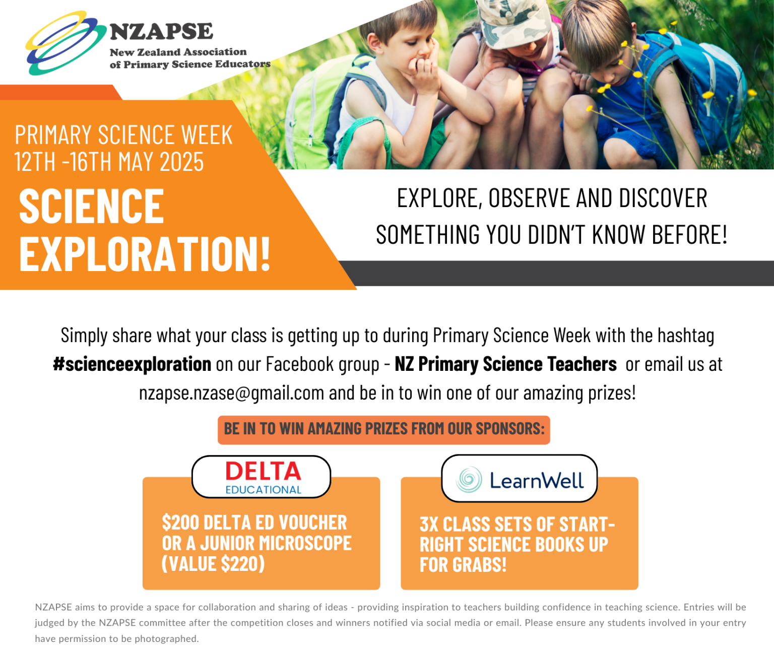 National Primary Science Week 2025 – NZAPSE
