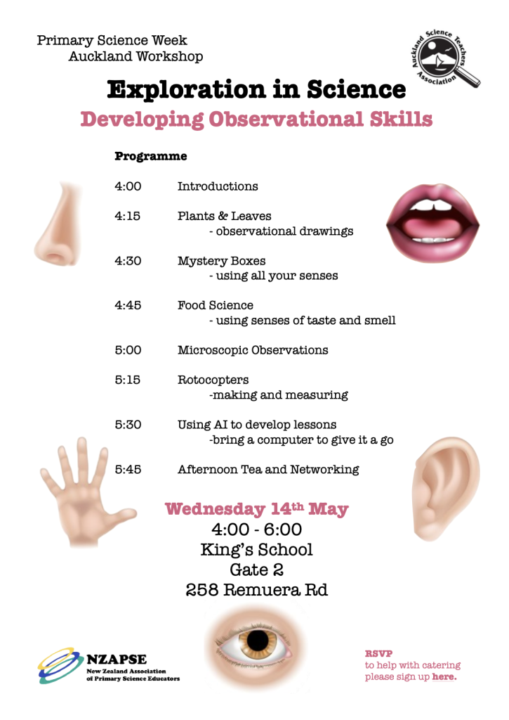 National Primary Science Week 2025 – NZAPSE